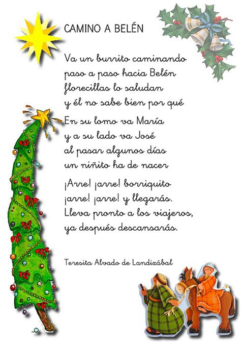 Recursos Infantiles Poemas De Navidad