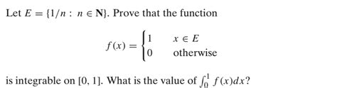 Solved Let E 1n N Elementof N Prove That The Function