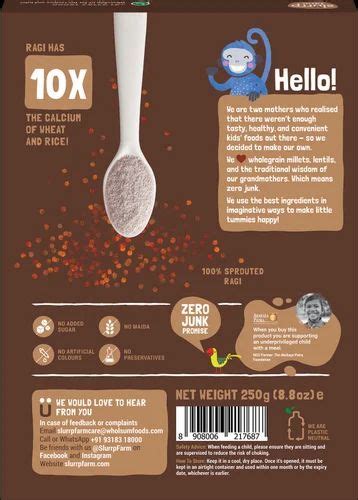 Sprouted Ragi Powder At Rs 30000 Finger Millet Peeth Ragi Atta