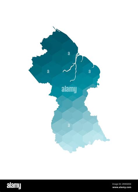 Vector Isolated Illustration Icon With Simplified Blue Silhouette Of