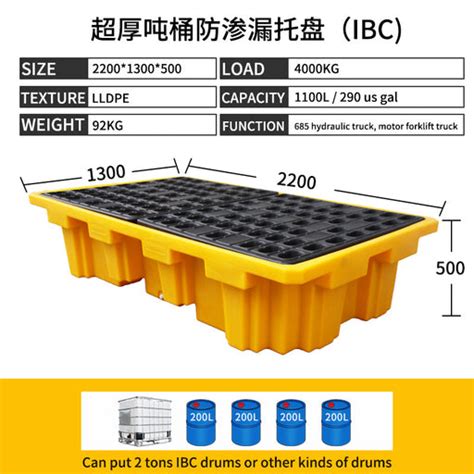 Ibc Containment Pallet — Bio Safety Supplies Pty Ltd