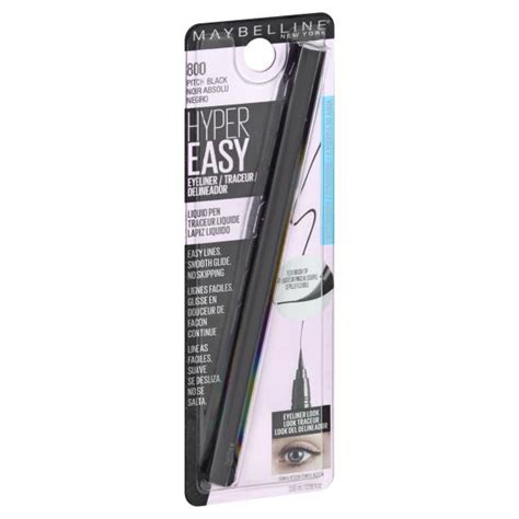 Maybelline Hyper Easy Liquid Eyeliner Eye Makeup Pitch Black Publix