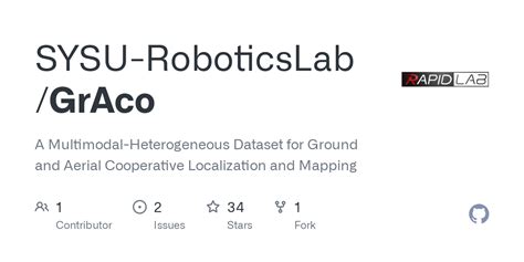 Github Sysu Roboticslab Graco A Multimodal Heterogeneous Dataset For