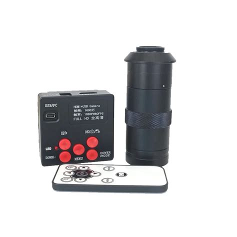 16MP 1080P Full HDMI HD Industrial Digital Microscope Camera 60F S High Speed Lab Video