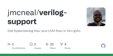 GitHub Jmcneal Verilog Support Edit SystemVerilog Files And UVM Files In Vim GVim