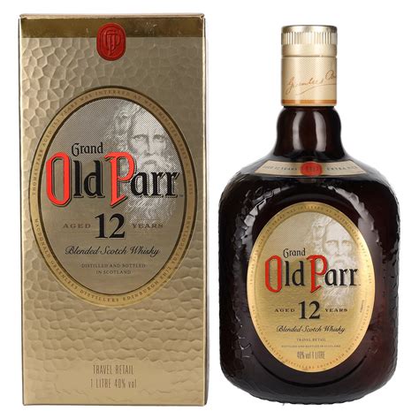 Grand Old Parr 12 Years Old Blended Scotch Whisky 40 Vol 1l In Tbox