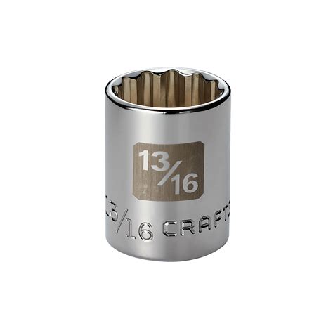 Craftsman 13 16 X 1 2 Drive 12 Pt Easy To Read Socket