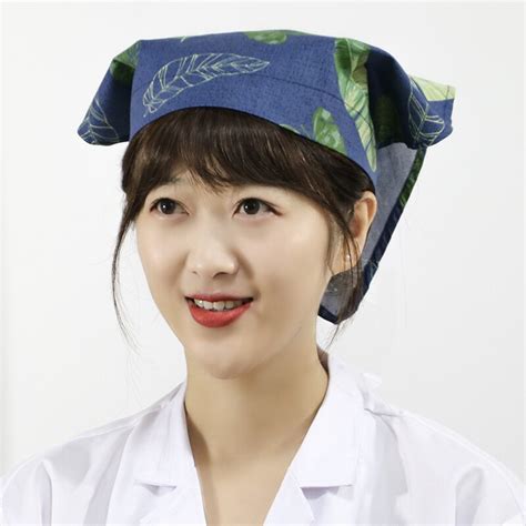 Chef Hat Cotton Kitchen Headscarf Womens Househol Vicedeal