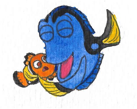 Dory And Nemo By Brazilianferalcat On Deviantart