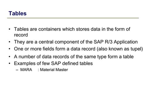 Sap Abap Data Dictionary Pdf Databases Computer Software And