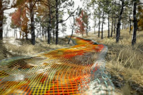 Airborne Contaminant Mapping Pathway ar generative ai | Premium AI-generated image