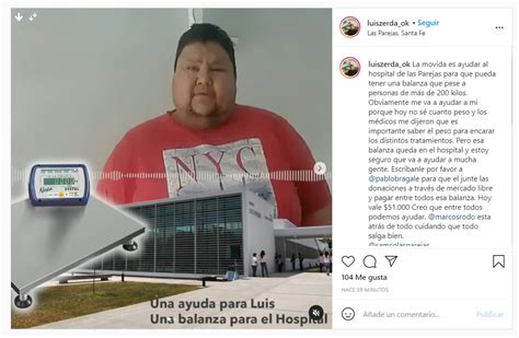 Luisito De Cuestión De Peso Necesita Una Balanza Para Iniciar Su