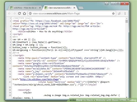 how to hack a website using html coding legitexams