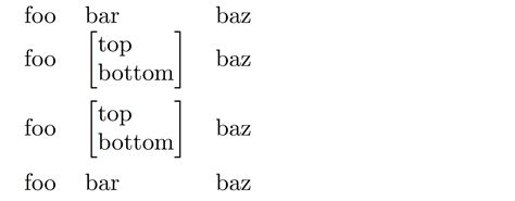 Spacing Add Real Space Between Rows In A Table Tex Latex Stack