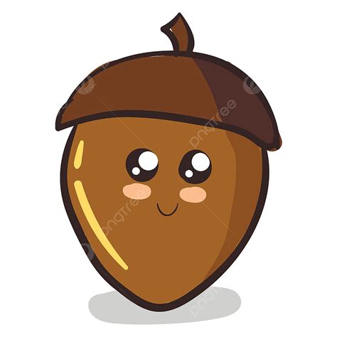귀여운 도토리 너트 벡터 또는 컬러 일러스트 도토리 클립 아트 귀엽다 도토리 Png 일러스트 및 벡터 에 대한 무료 다운로드 Pngtree