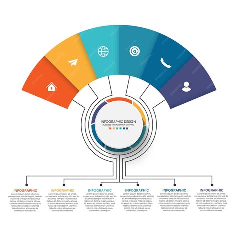 Premium Vector Steps Business Data Visualization Timeline Process Infographic Template Design