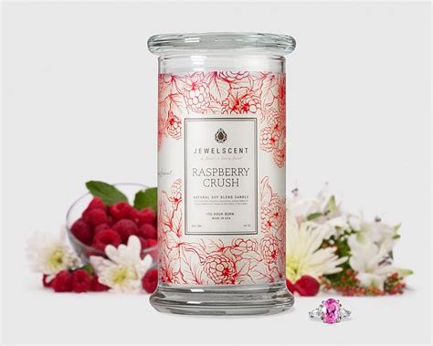 Raspberry Crush Candle Jewelry Candles Jewelscent