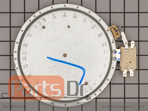 WB T GE Radiant Surface Heating Element Parts Dr