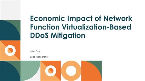 Economic Impact Of Network Function Virtualization Based Ddos Mitigation Ppt Slides St Ai