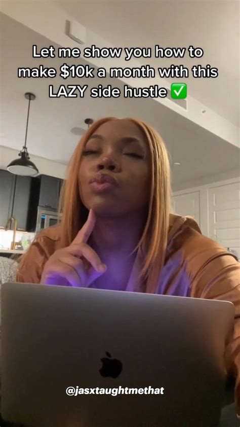 Lazy Side Hustle Earns Me 10k A Month Money Life Hacks Money Management Ways To Get Money