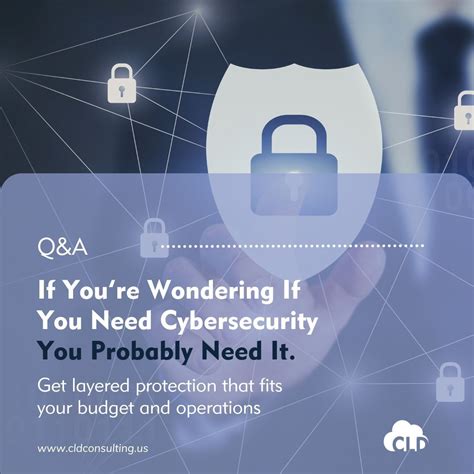 Do You Need Cybersecurity Cld Consulting Can Help Cld Consulting Posted On The Topic Linkedin