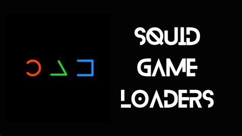 Code With Me Squid Game Loaders Html Css Animation Youtube