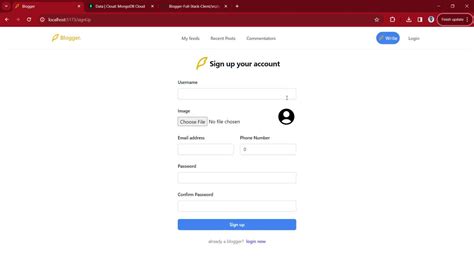 Video How To Create And Login A Blog Website Janarthanan V Posted