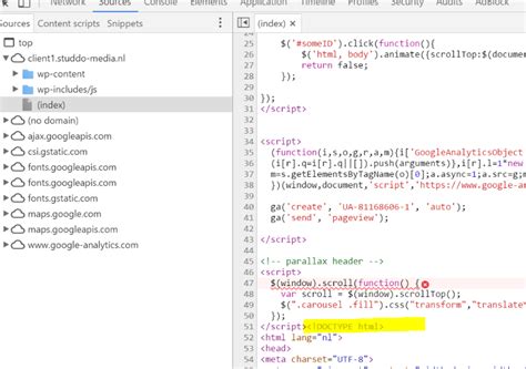 Wordpress Headerphp Keeps Old Deleted Tags With Wrong Jquery Code No