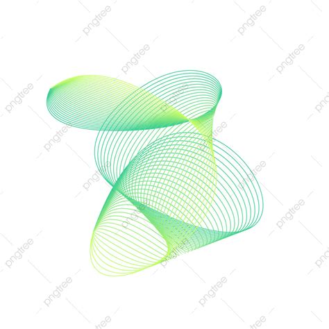 Cyan Geometric Curve Geometric Curve Gradient Png And Vector With