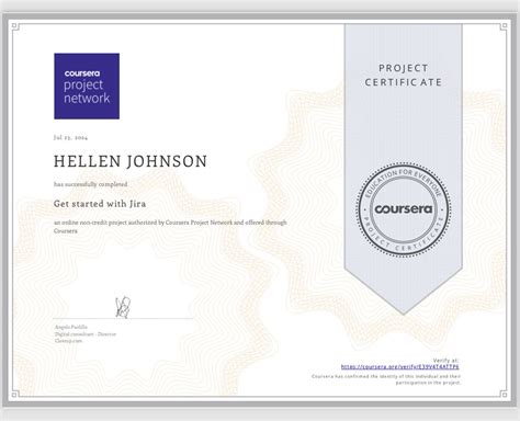 Hellen Johnson On Linkedin Certified Learn Jira Coursera