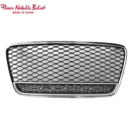 R8 Front Grille For Audi R8 2007 2013 Rs Style Mesh Front Bumper Hood