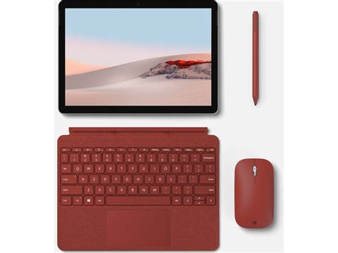 Capa Teclado MICROSOFT Surface Go Teclado Português Vermelho