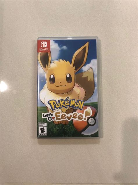 Pokemon Lets Go Eevee Nintendo Switch Video Gaming Video Games