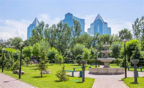 Premium Photo Almaty Business Center Nurly Tau