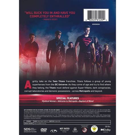 Titans The Complete Fourth Season Dvd Four Season Titans Dvd