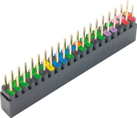 RPI HEADER CG Raspberry Pi GPIO Header Pin RM Colour Coded At Reichelt Elektronik