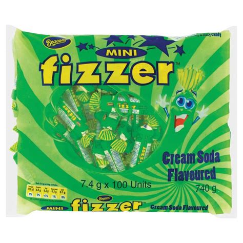 Beacon Fizzer Mini Cream Soda Flavoured 100s Superb Hyper