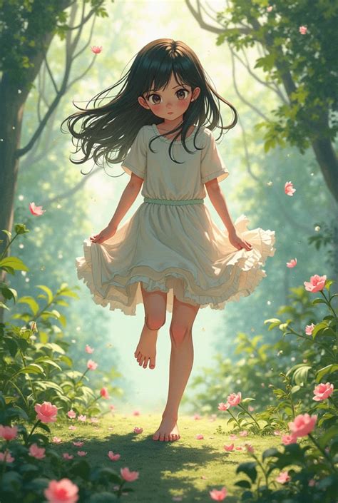Anime Girl Barefoot Throat Trample Seaart Ai