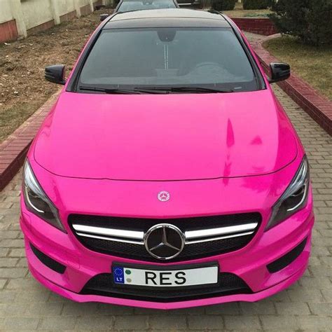 Pink Mercedes Benz Cla250 By Re Stylinglt