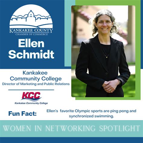 Win Spotlight Ellen Schmidt Kankakee County Chamber Of Commerce