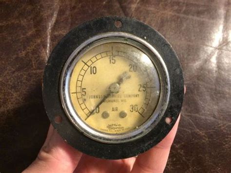 Purchase Vintage Jas P Marsh Corporation Aircraft Air Pressure Gauge