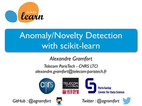 Anomalynovelty Detection With Scikit Learn Pdf