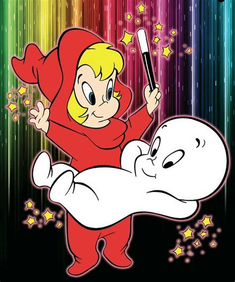 Wendy And Casper Casper Cartoon Casper The Friendly Ghost Cartoon Coloring Pages