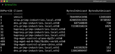 Quick Tip Retrieving Vsphere Distributed Switch Vds Dvport Id