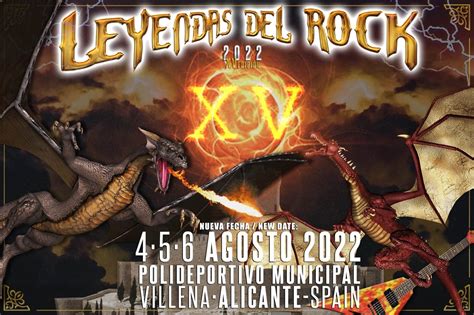 Más Entradas Del Leyendas Del Rock 2022 A La Venta The Metal Circus