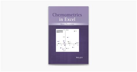 ‎chemometrics In Excel On Apple Books