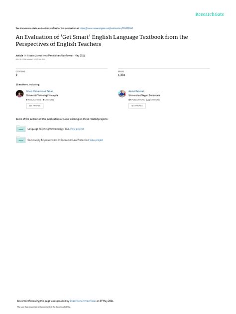 Textbook Evaluation Pdf Learning Evaluation