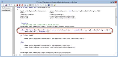 About The Standard Batch Jobs In Ax 2012