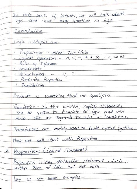 Mathematical Logic Lecture Notes Part 1 Engineering Texts
