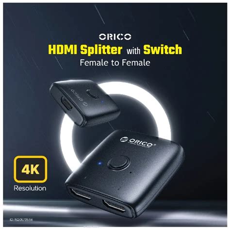 Orico Hdmi Bi Directional Splitter 4k 60hz In Bangladesh